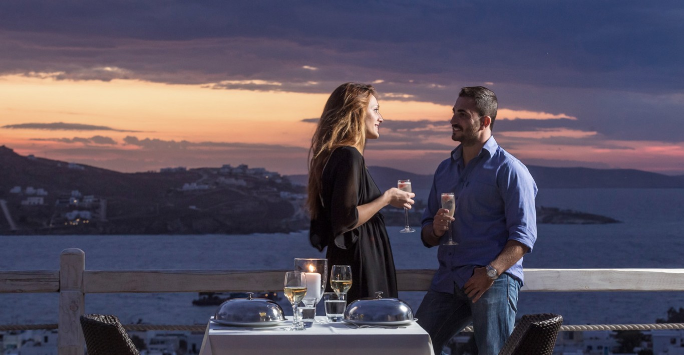 Mykonos Private Dinner | Mykonos Sunset Dinner